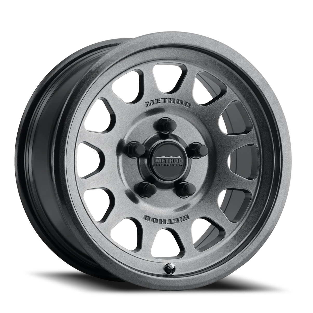 Method Race Wheels 15x7 MR414 Bead Grip UTV 5x114.3 Offset +38 Graphit ...